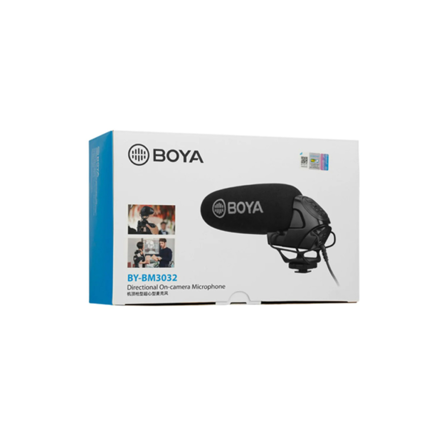 Boya BY BM3032 Super Cardioid Shotgun Microphone Camera - Fujishop ID