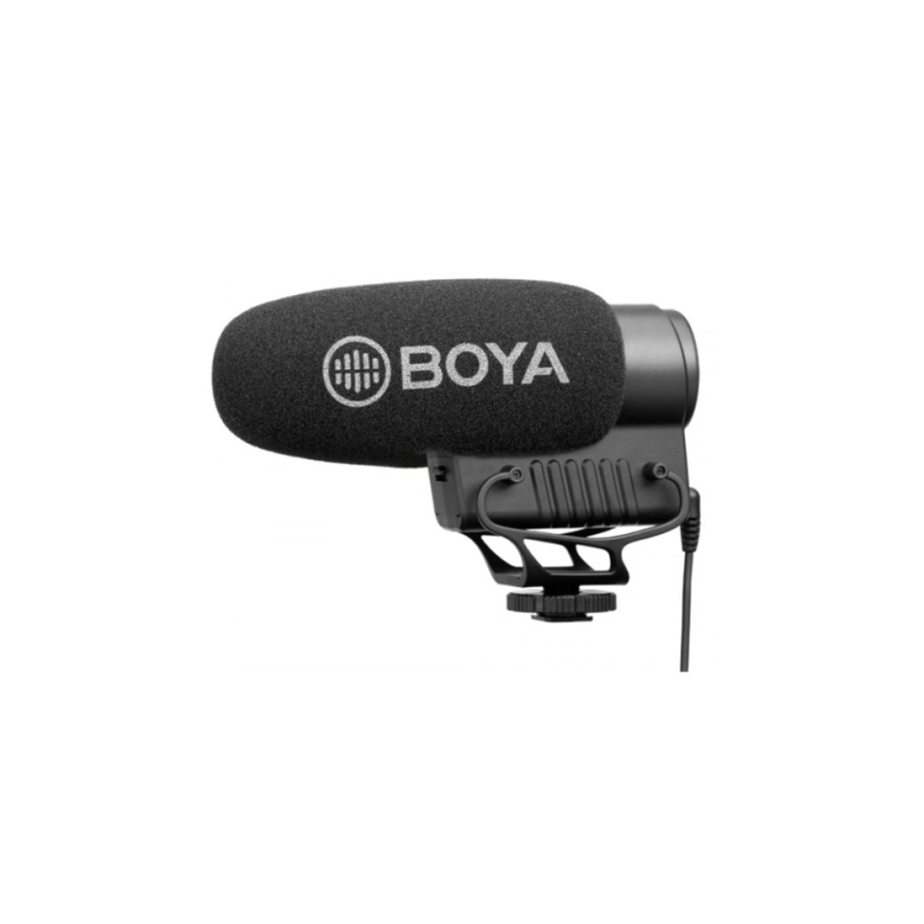 Boya BY BM3051S Stereo Mono Shotgun Microphone for Camera – Fujishop ID