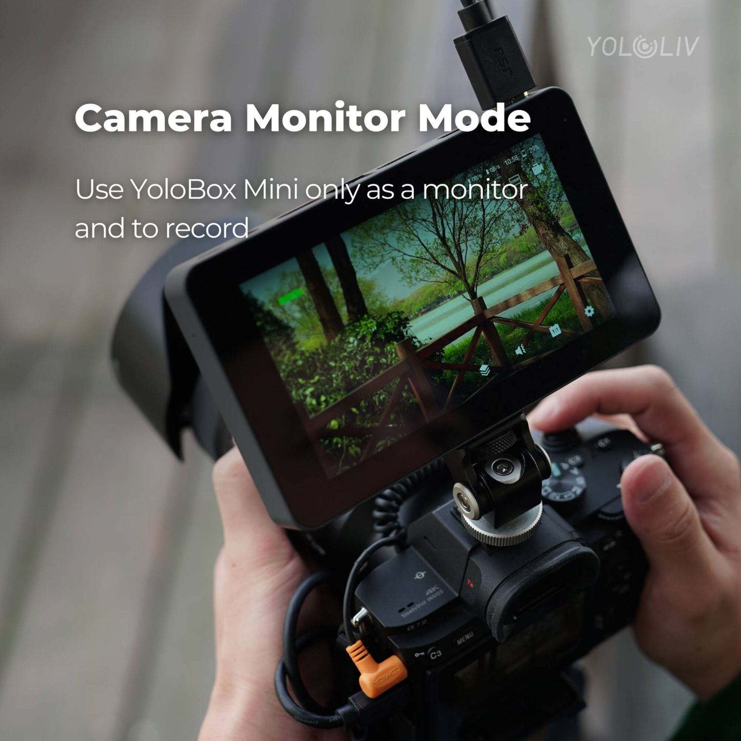 YoloLiv YoloBox Mini Portable Live Streaming Encoder Monitor - Fujishop ID