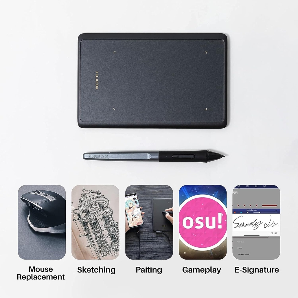 Huion H420X Drawing Pen Tablet - Fujishop ID