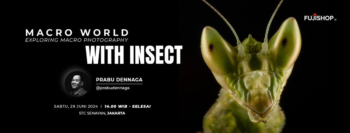 MACRO WORLD : EXPLORING MACRO PHOTOGRAPHY WITH INSECT - Fujishop ID